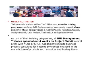Projectshakti hul | PPT