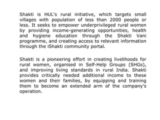 Projectshakti hul | PPT