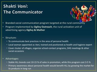 HUL Project shakti Distribution Channel ppt | PPTX