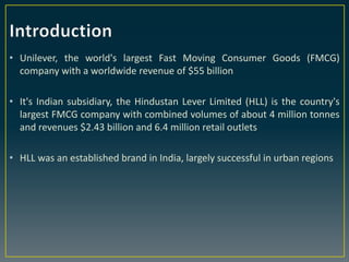 HUL Project shakti Distribution Channel ppt | PPTX