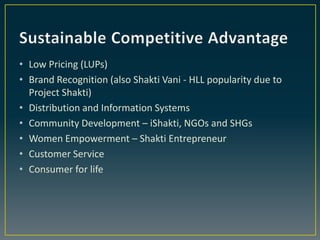 HUL Project shakti Distribution Channel ppt | PPTX