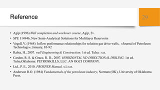Analyzing Multi-zone completion using multilayer by IPR (PROSPER) | PPTX