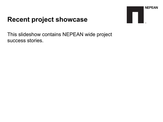 Project Showcase | PPTX