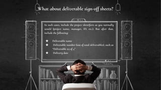 Project sign off | PDF