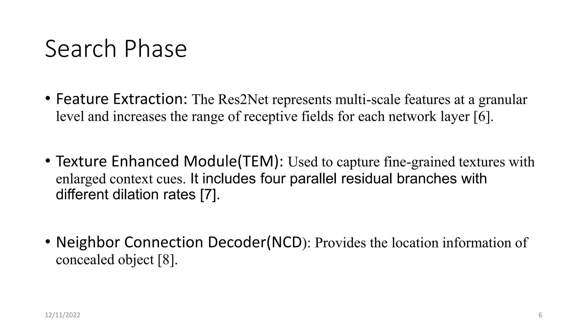 Concealed Object Recognition Ppt