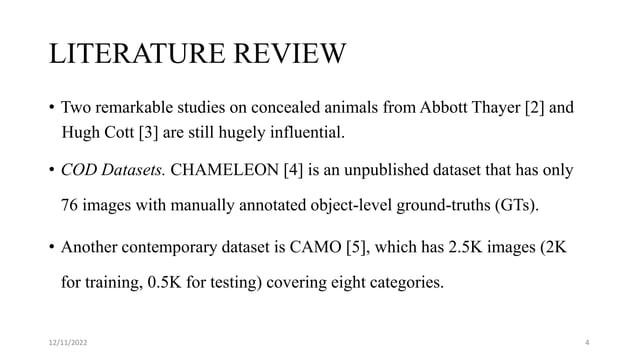 Concealed Object Recognition | PPT
