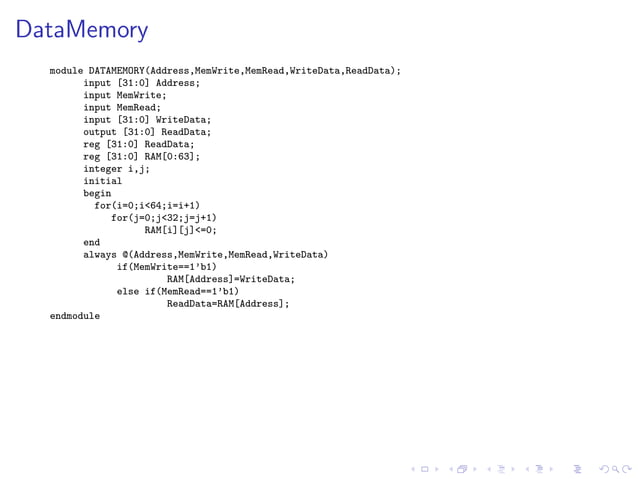 Project single cyclemips processor_verilog | PDF | Computing | Technology & Computing