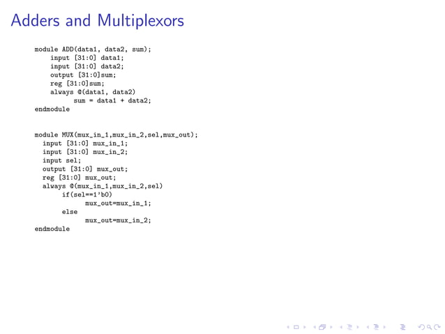 Project single cyclemips processor_verilog | PDF | Computing | Technology & Computing