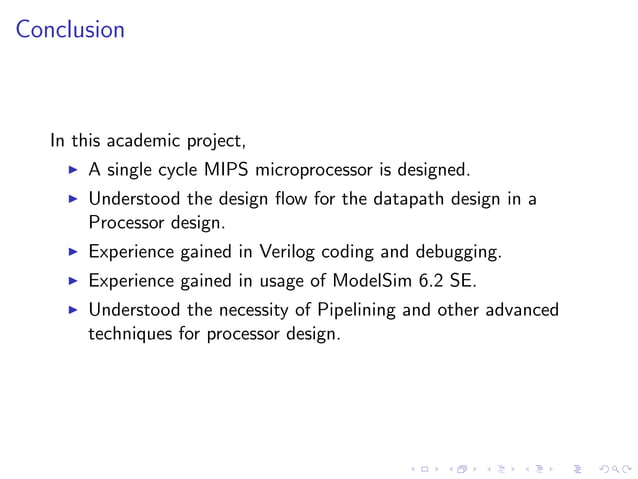 Project single cyclemips processor_verilog | PDF | Computing | Technology & Computing