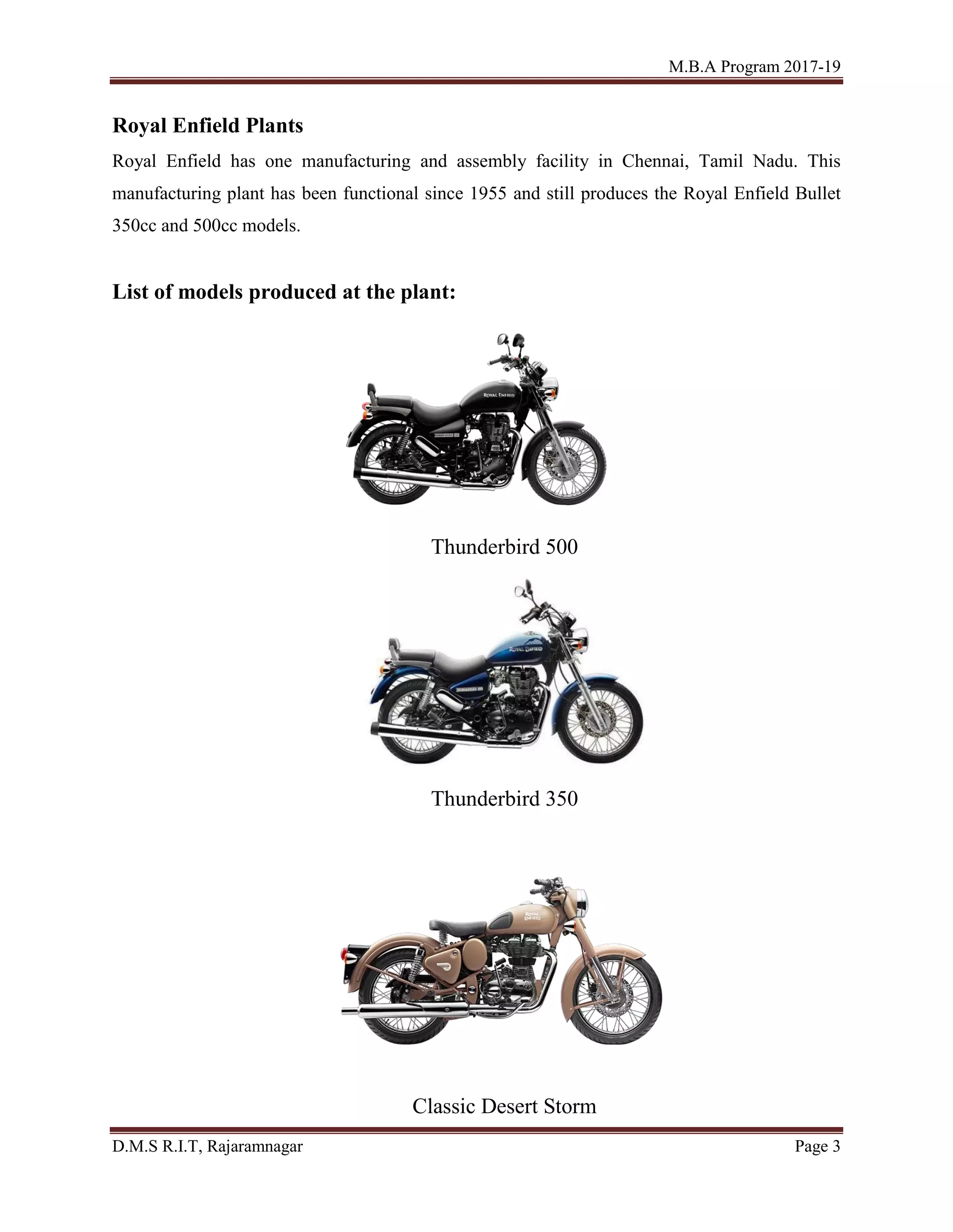 Customer satisfaction towards bikes of Royal Enfield | PDF