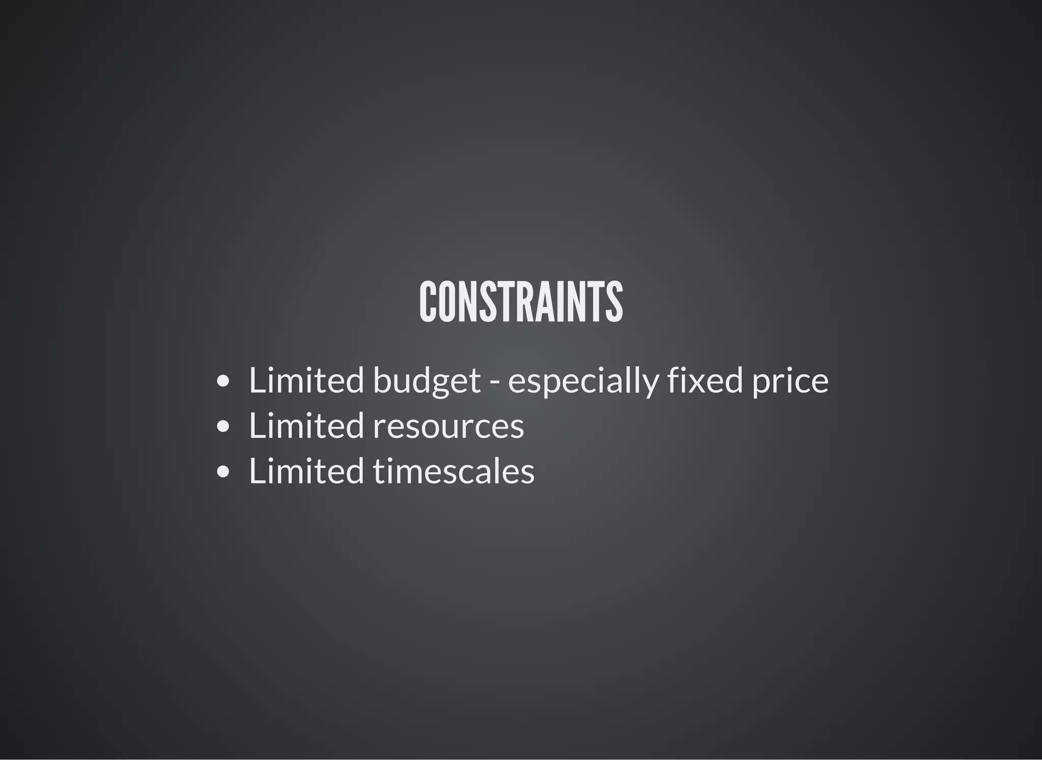 Projects kill agile development | PDF