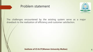 Online food ordering system | PPTX