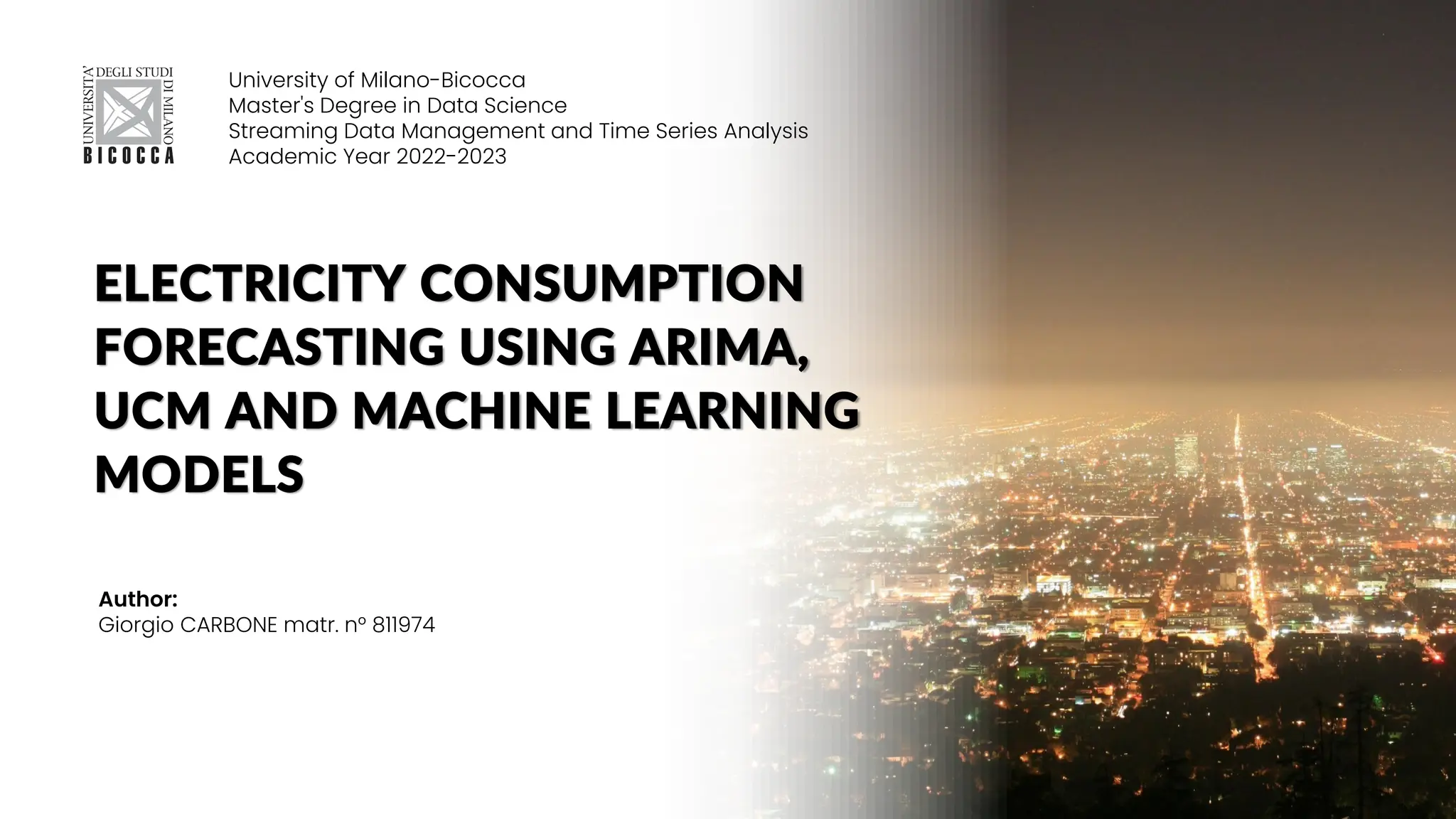 Electricity Consumption Forecasting Using Arima, UCM, Machine Learning and Deep Learning Models ...