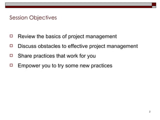 Projects Management | PPT