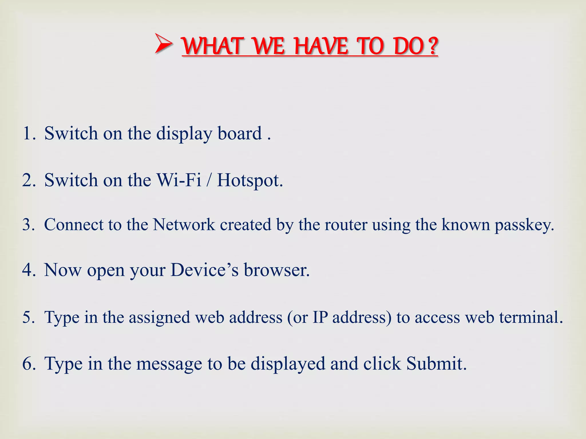 Project smart notice board ppt | PPTX