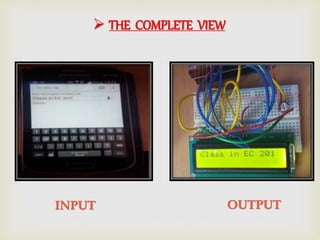 Project smart notice board ppt | PPTX