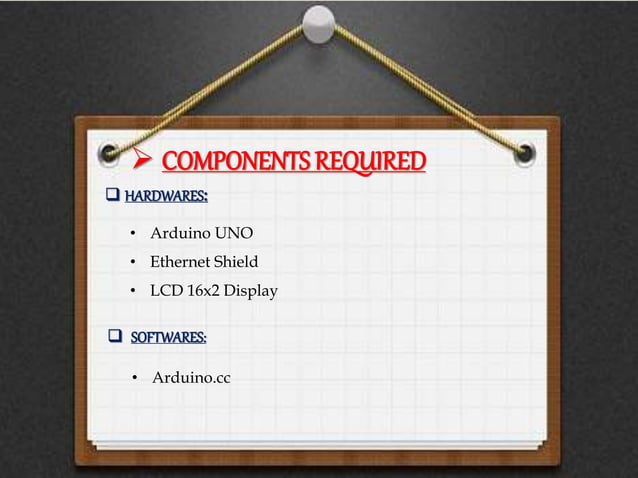 Project smart notice board ppt | PPTX