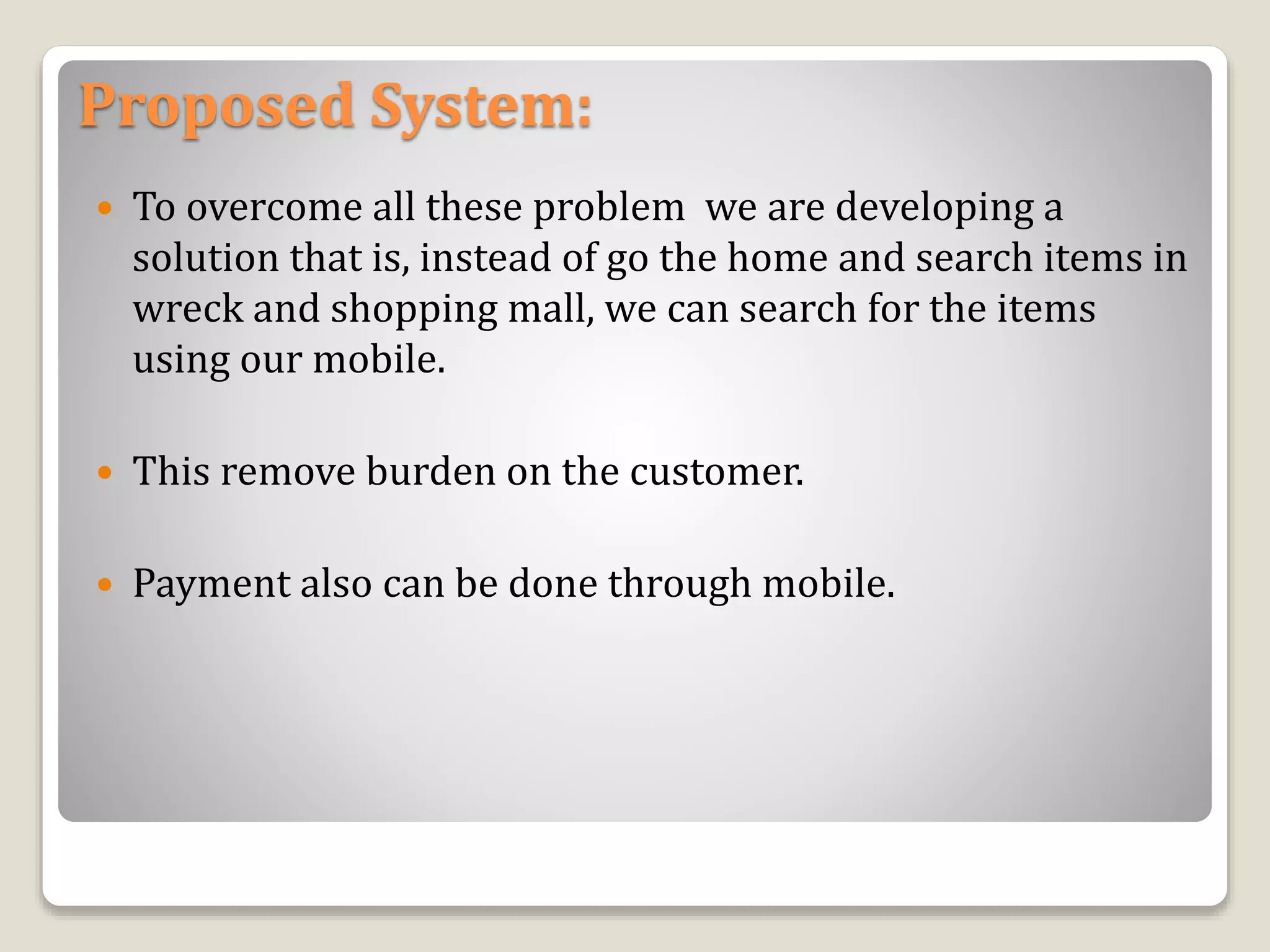 Project Super market billing system | PPTX