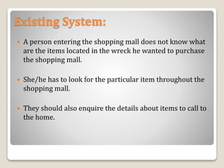 Project Super market billing system | PPTX