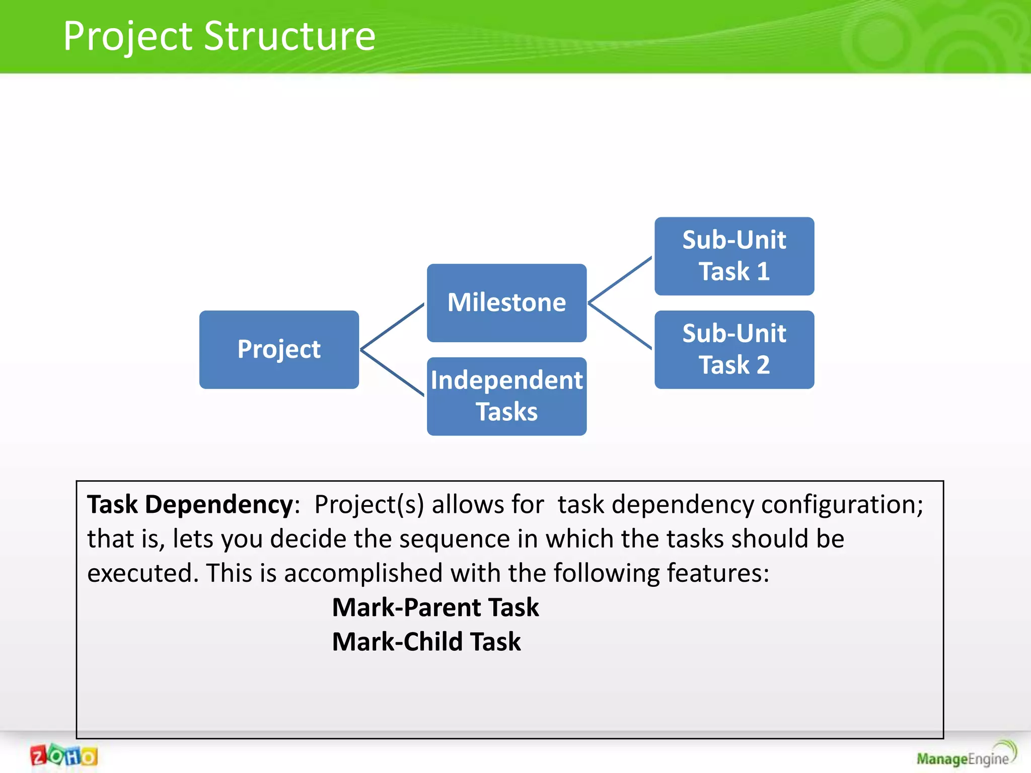 ServiceDesk Plus Project Management | PPTX