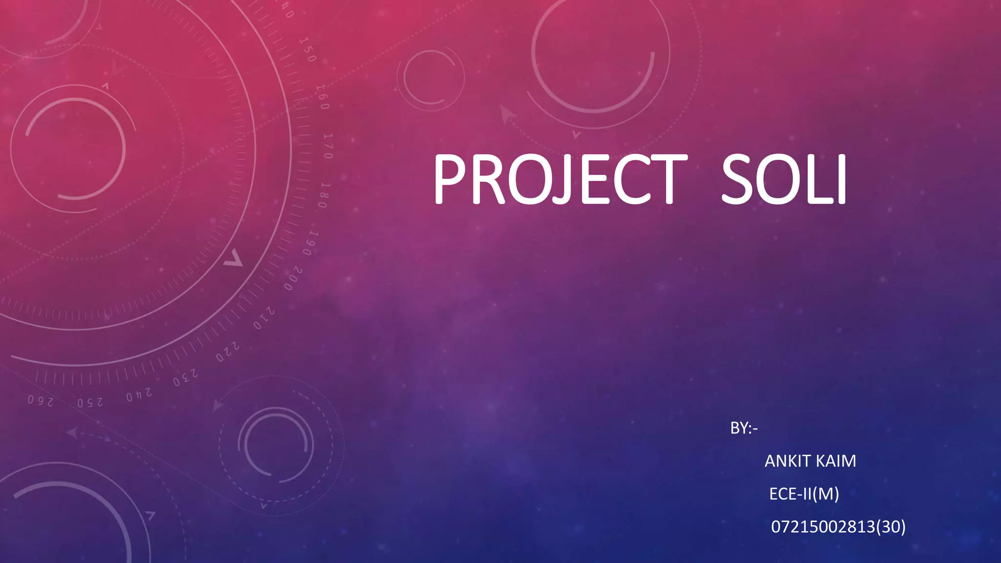 Project soli | PPTX