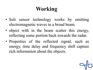Project soli | PPTX | Wearable Technology | Consumer Electronics