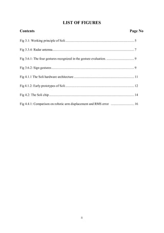 Project soli technical seminar | PDF