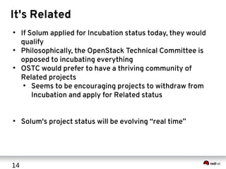 Project Solum - OpenStack's Native PaaS | PPT