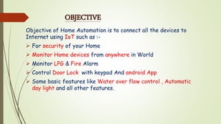 Home Automation Using IoT | PPT