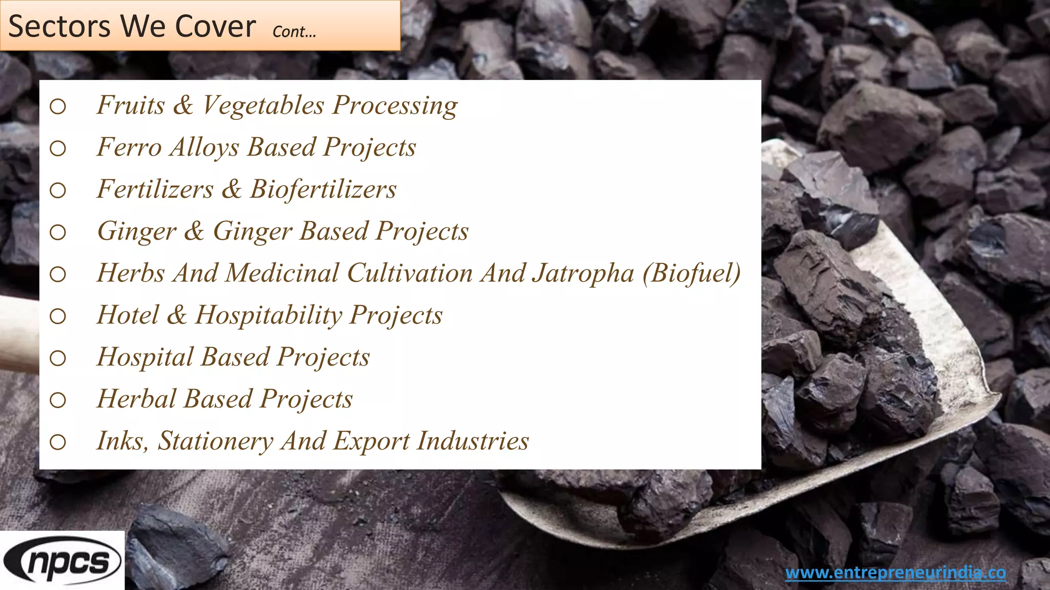 Projects on Coal and Coal by Products | PPTX