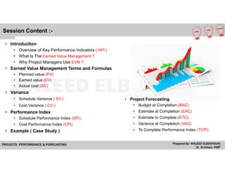 Projects Performance Analysis & Forecasting | PDF