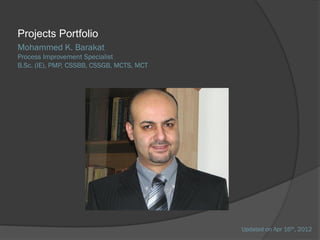 My Projects Portfolio | PPT