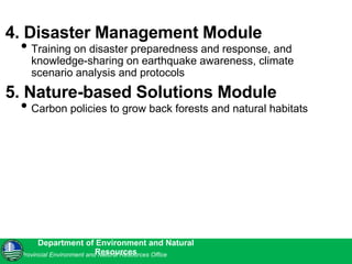 Project TRANSFORM by Department of Environment | PPTX