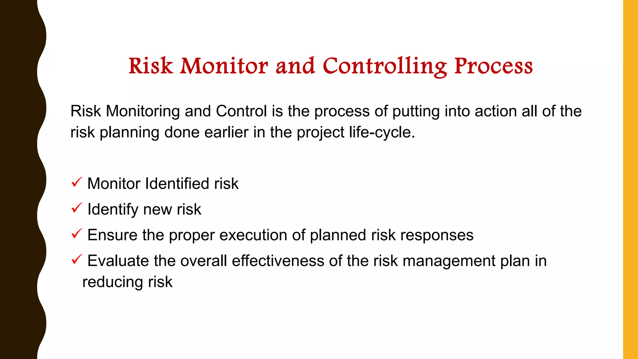 Projects risk management | PPT