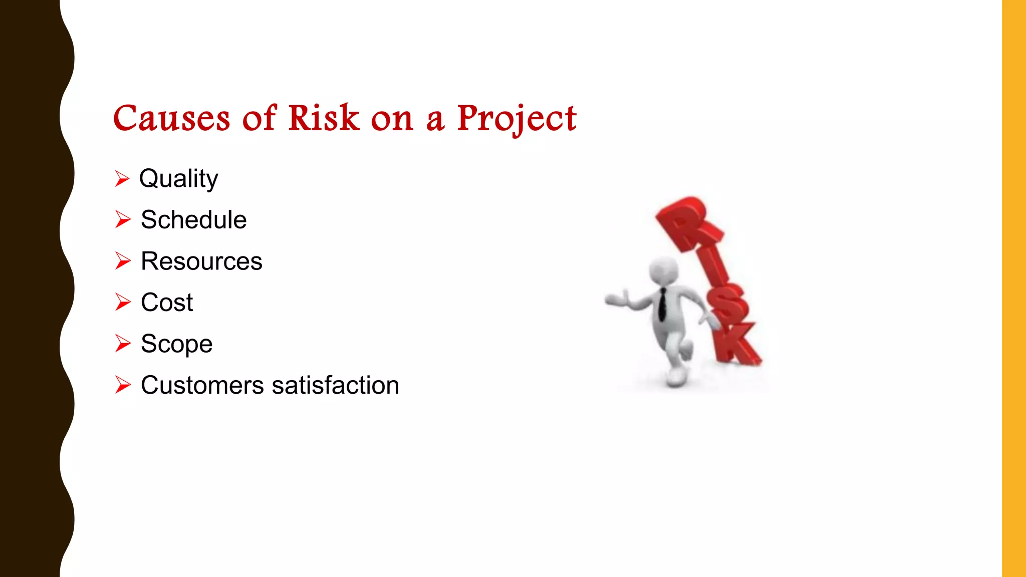 Projects risk management | PPT
