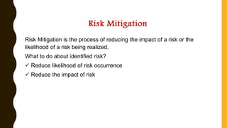 Projects risk management | PPT
