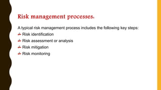 Projects risk management | PPT