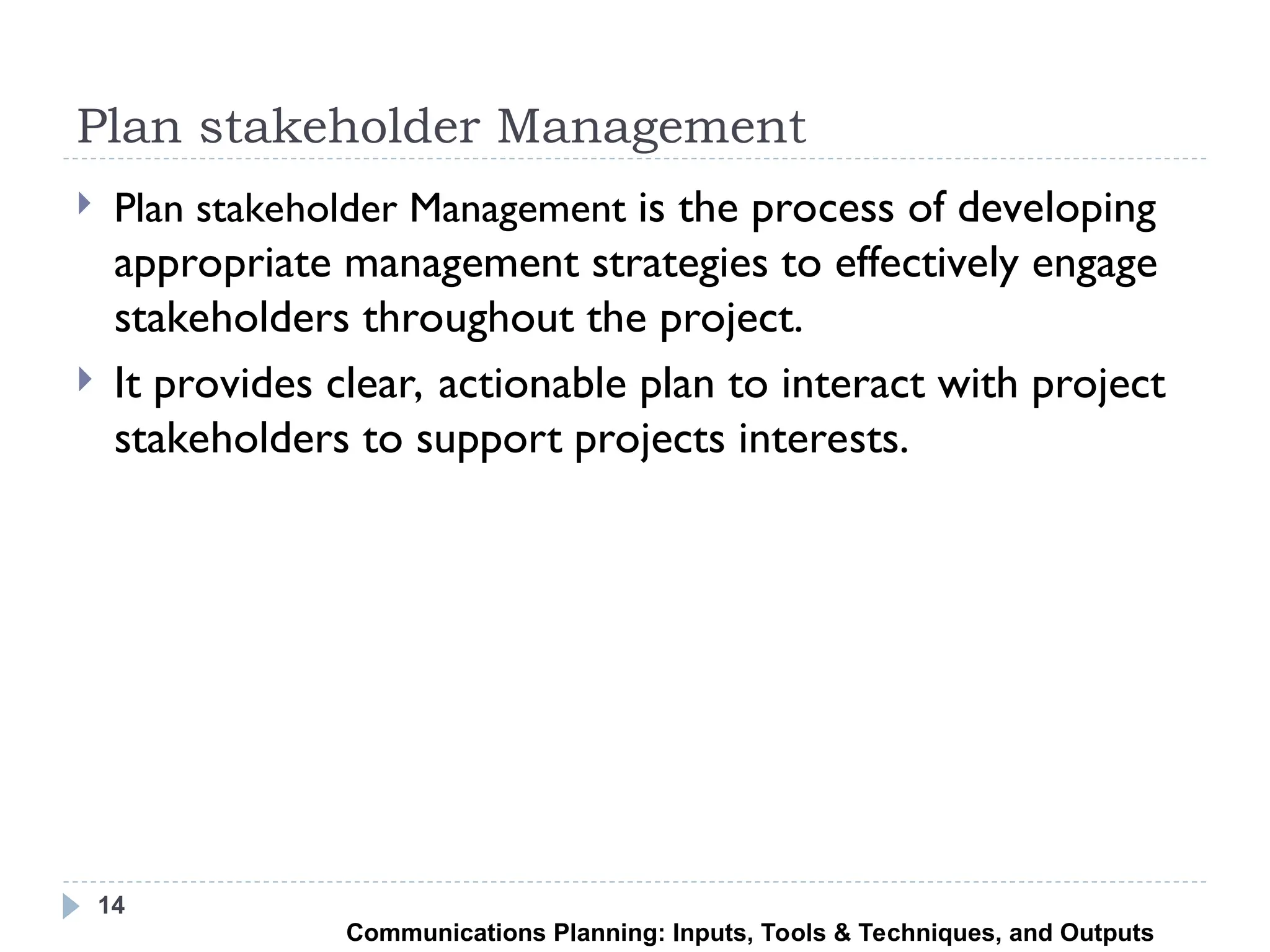 Project stakeholder Management in project | PPT