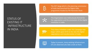 IT and COMMUNICATION INFRASTRUCTURE PROJECT STATUS | PPTX | Computer ...