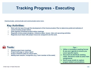 Project Status template used weekly in a project | PPT