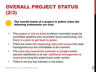 Project Status Determination (GYR Method) | PPTX