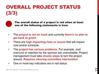 Project Status Determination (GYR Method) | PPTX