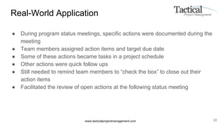 Project status reporting with Confluence | PDF