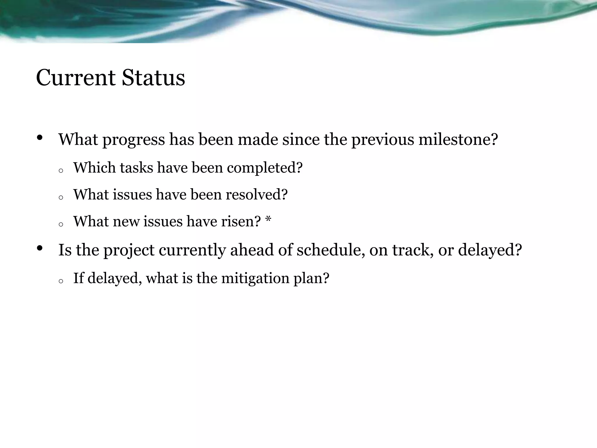 Project Status Report PowerPoint Template.pptx