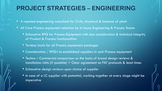 Project strategies for Construction works | PPTX