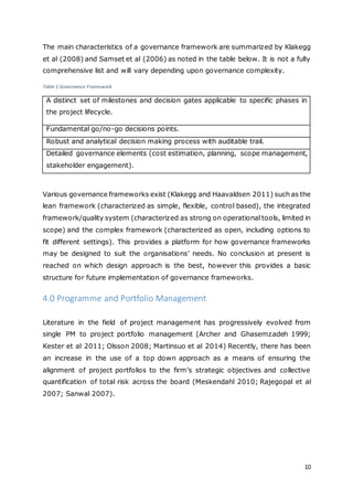 Project strategy, leadership and governance | DOCX