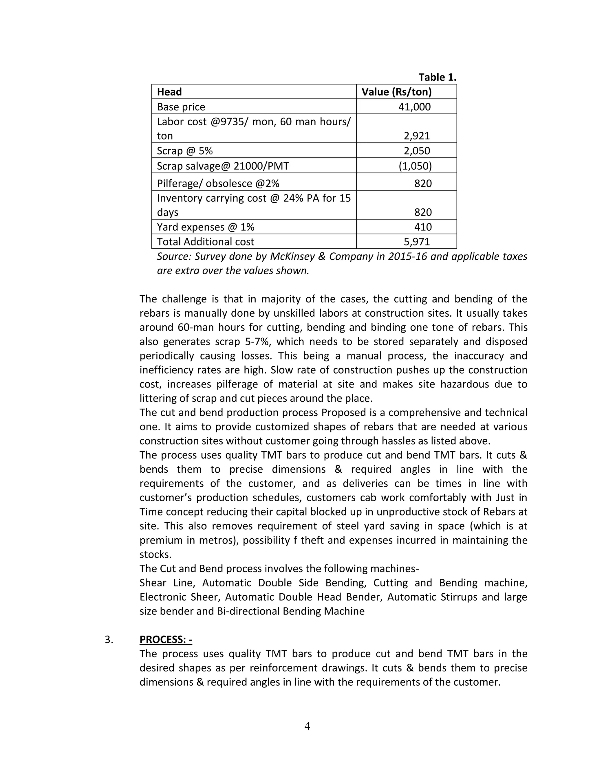 Project study report c&b | PDF