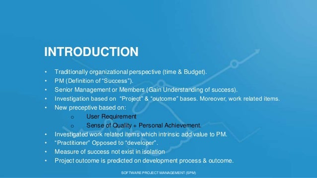 Project Success (SPM) | PPTX