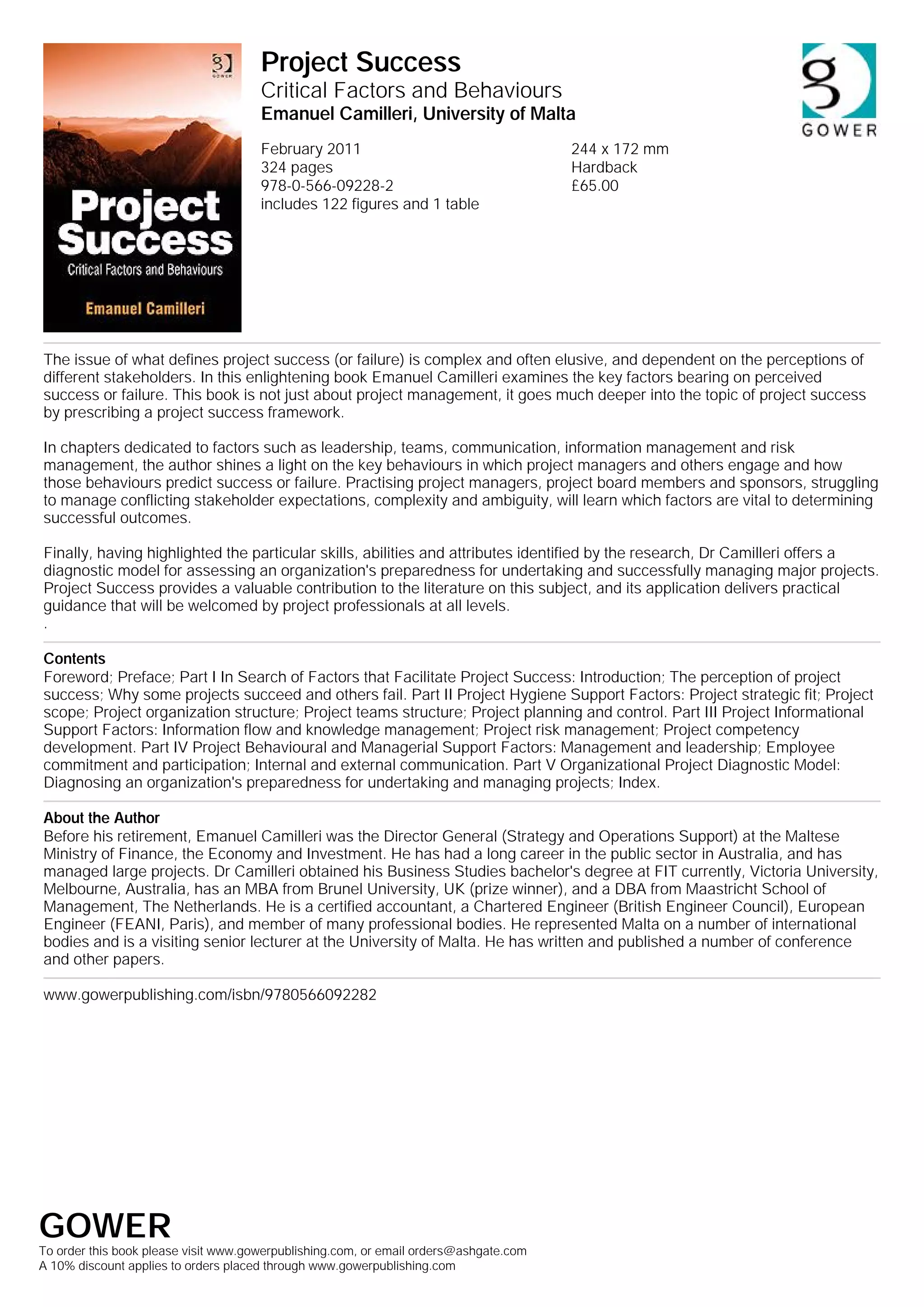 Project Success | PDF