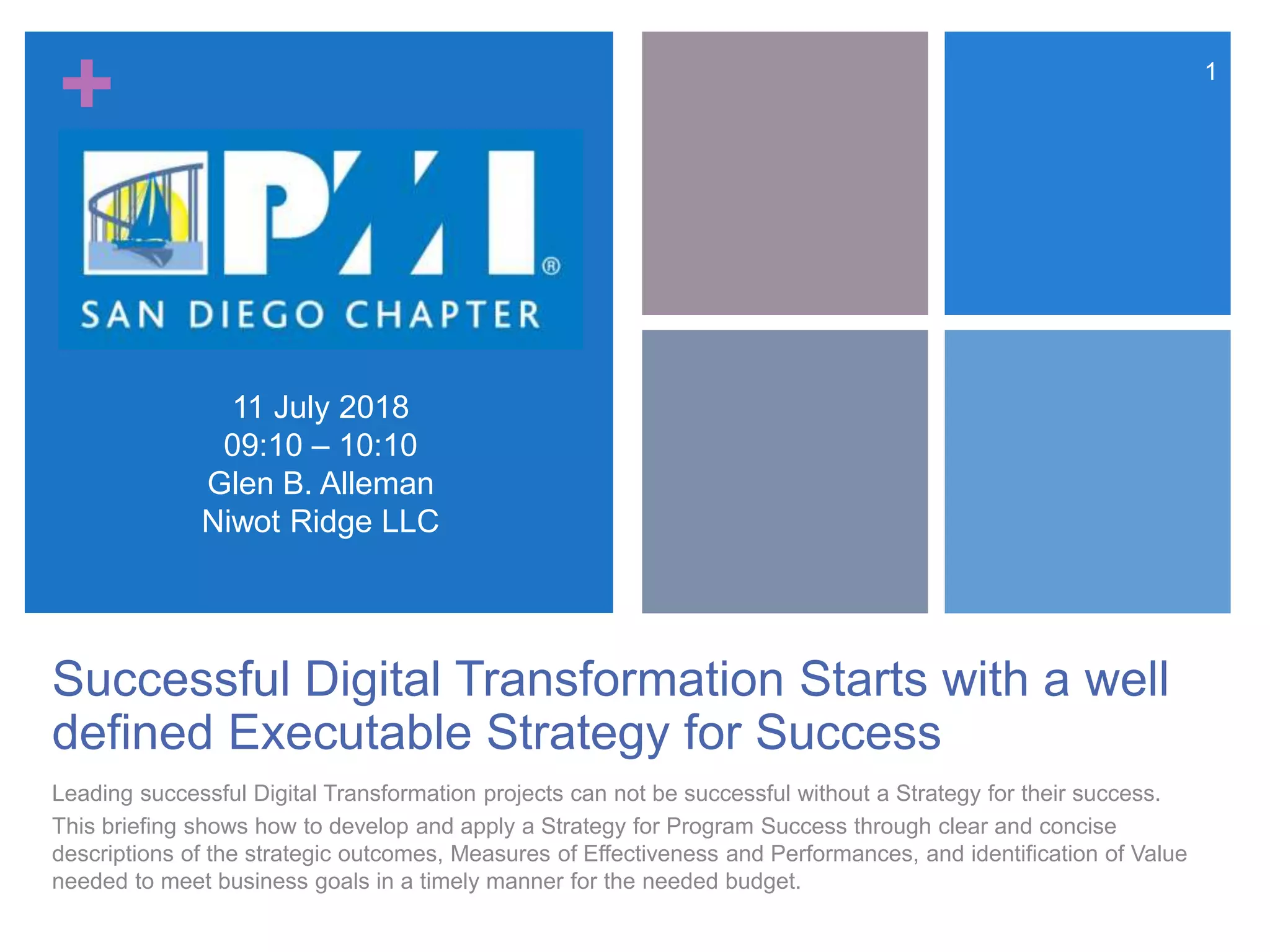 Successful Digital Transformation Starts With A Well Defined Strategy